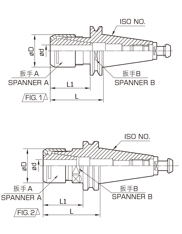 ER 高速小径刀把-ISO - Parfaite 普慧企业